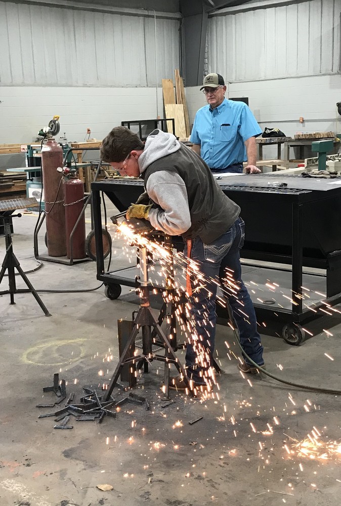 Ag’s inaugural welding contest proves successful | Marietta Public Schools